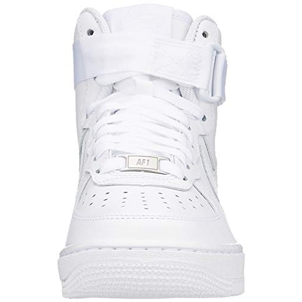 Nike Women's AIR Force 1 HIGH Casual Shoes (8.5, White/White/White)