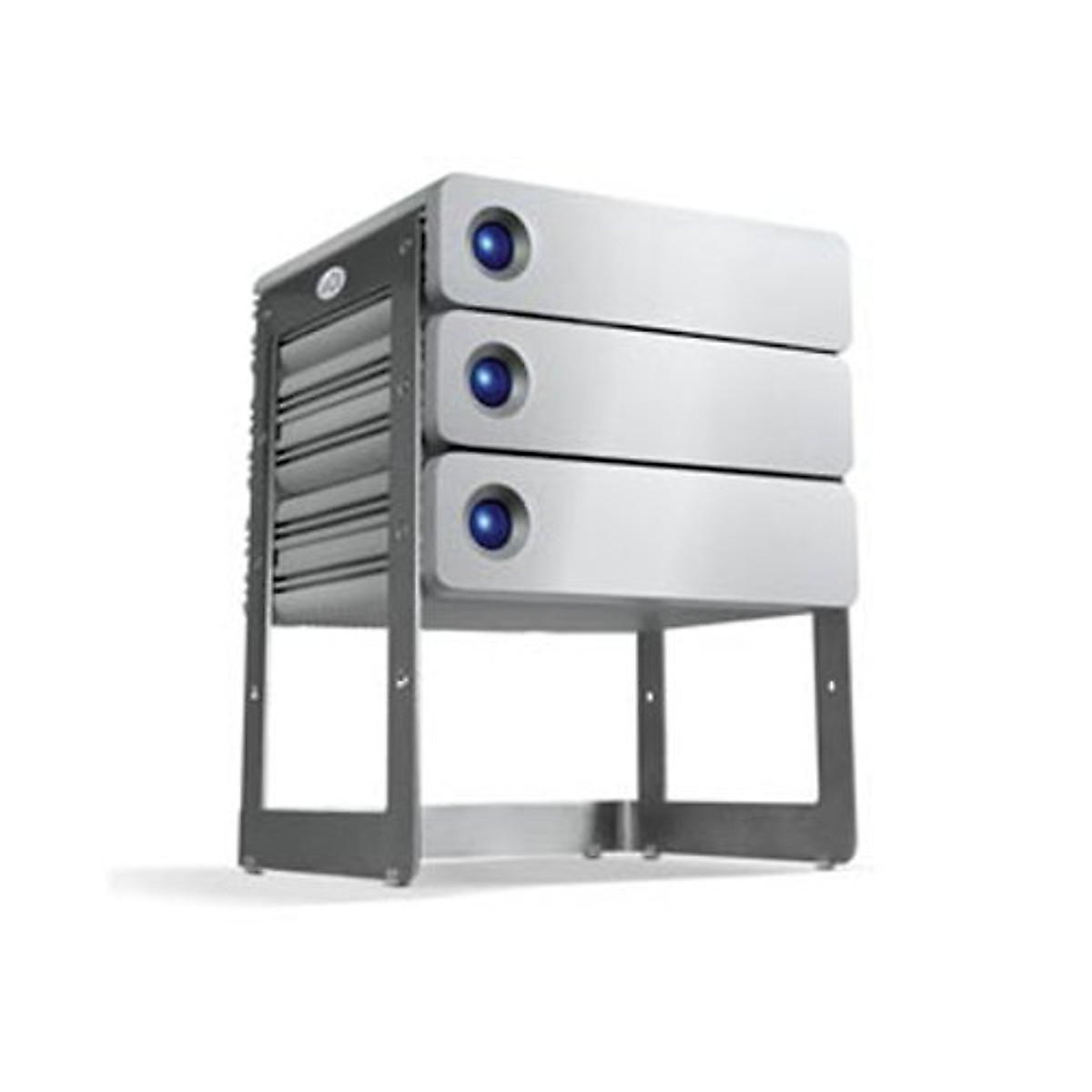 LaCie d2 Quadra Hard Disk 1 TB eSATA/FireWire800/FireWire400/USB 2.0 Desktop External Hard Drive 301442U (Aluminum)