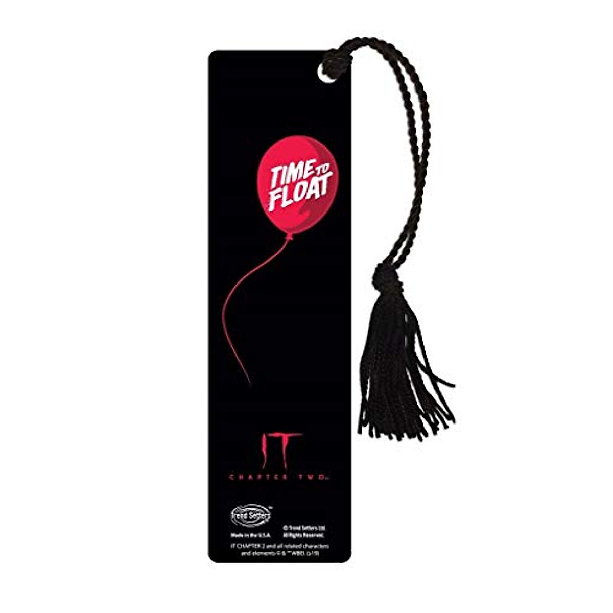 IT Chapter Two – Pennywise – Neibolt House - Glossy Bookmark with Tassel for Gifting and Collecting