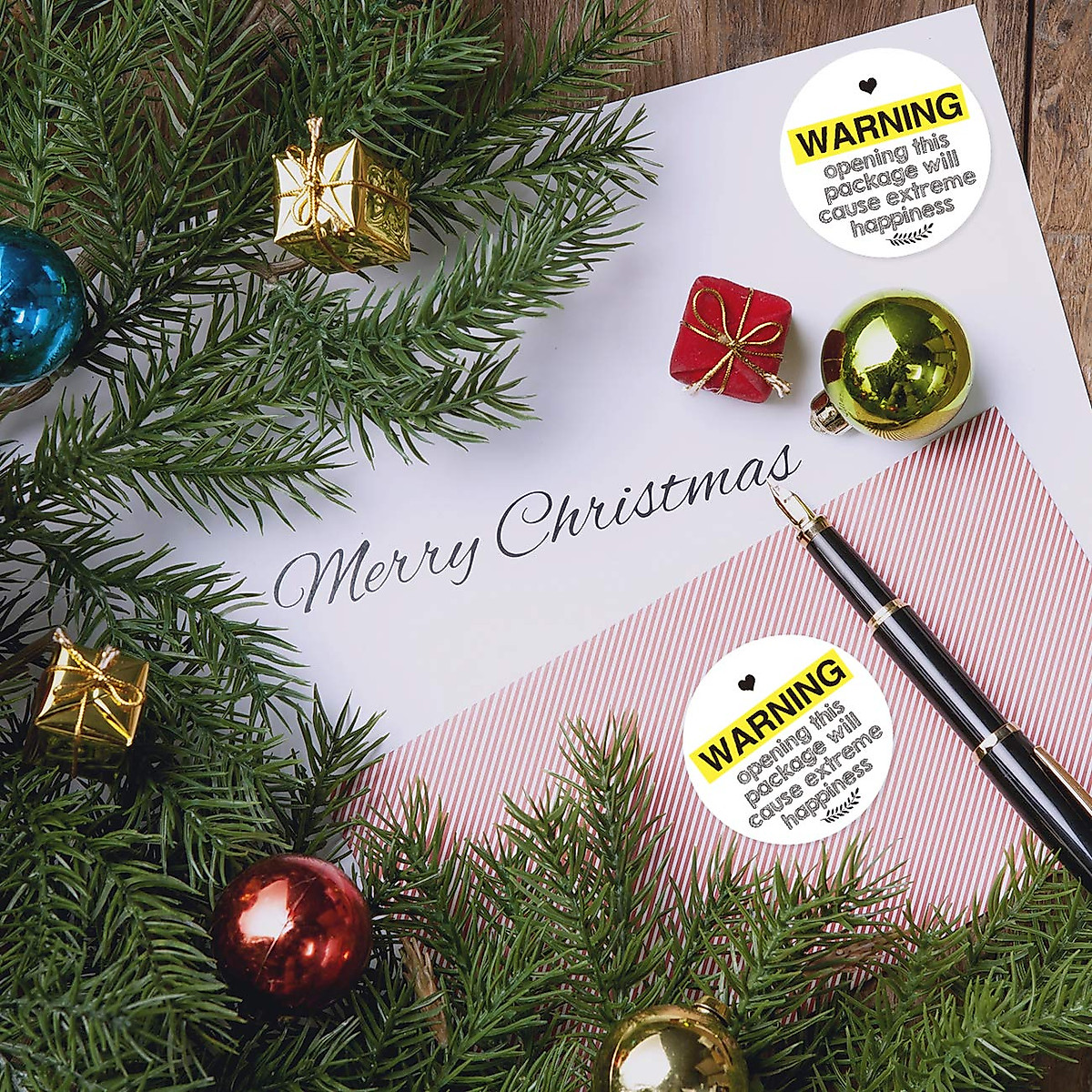 Muminglong 1.5 Inch Thank You Packaging Stickers, Happy Post Stickers, Cute Happy Mail Sticker, Postage Stickers, Mailing Stickers, Gift Wrapping, Envelope Seal, 500PCS