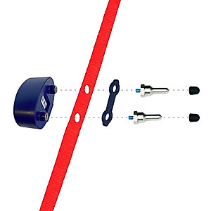 Extreme Dog Fence Active Fence Dog Collar with 8 Levels of Correction - Includes Large and Medium Set of Contacts- Small Lightweight Size - Ideal for Most Dogs