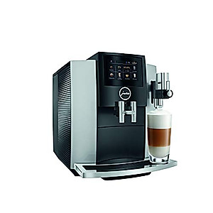 Jura S8 Automatic Coffee Machine 64 oz, Moonlight Silver
