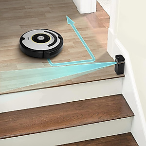 AIR U+ Dual Mode Replacement Virtual Wall Barrier Compatible with iRobot Roomba Boundary Markers 600/700/800/900/e/i/s Series, Replace Part Number: 4636429