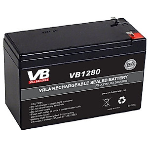 Replacement Battery - Compatible with APC Back-UPS ES 550VA