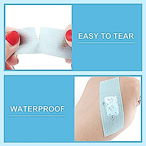 Lash Tape for Eyelash Extensions Blue Eyelash Tape for Extensions Sensitive Eyelash Extension Tape Sensitive Skin Tape for Eyelash Extensions Breathable Medical Microporous Tape(0.98in 3.9yd, 1Roll)