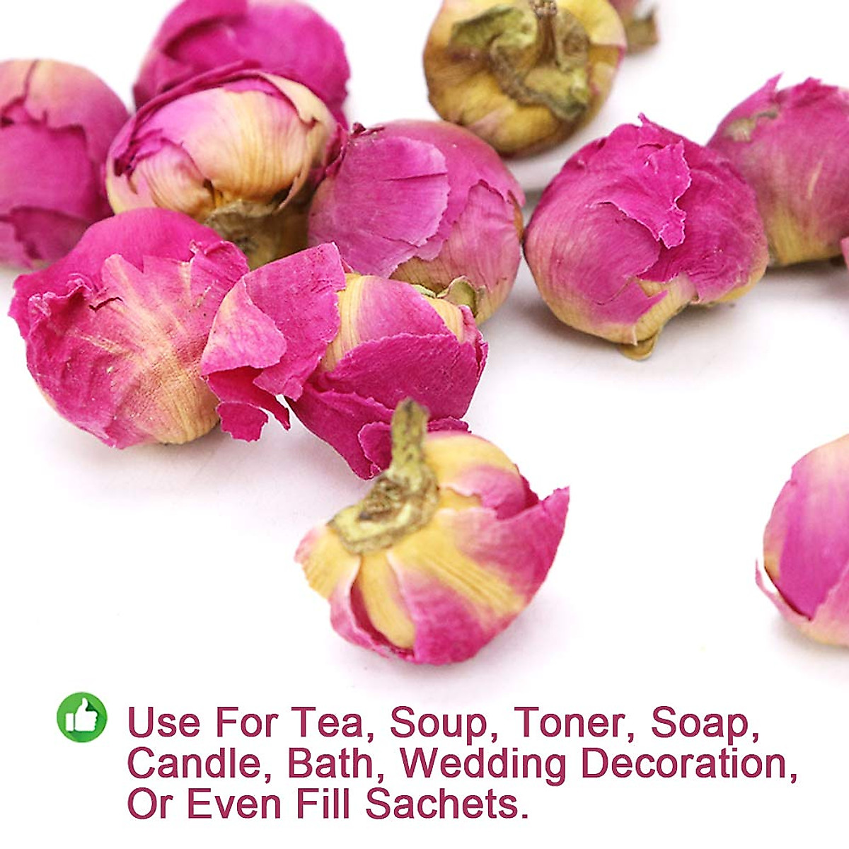 Plant Gift Peony Ball (Paeonia lactiflora) Pink Fragrance Ball Natural Dried Peony Flowers, Herbs Accessories Decorations, Chinese Peony Tea, Peonies Tea 50G/1.76oz