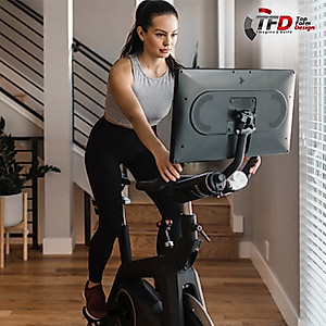 TFD The Pivot-S Stryde Bike Swivel – Compatible Stryde Exercise Bike Swivel Pivot, Made in the USA, 360° Movement Monitor Adjuster - Easily Adjust & Rotate your Stryde Bike Screen (ONLY FITS STRYDE BIKE)