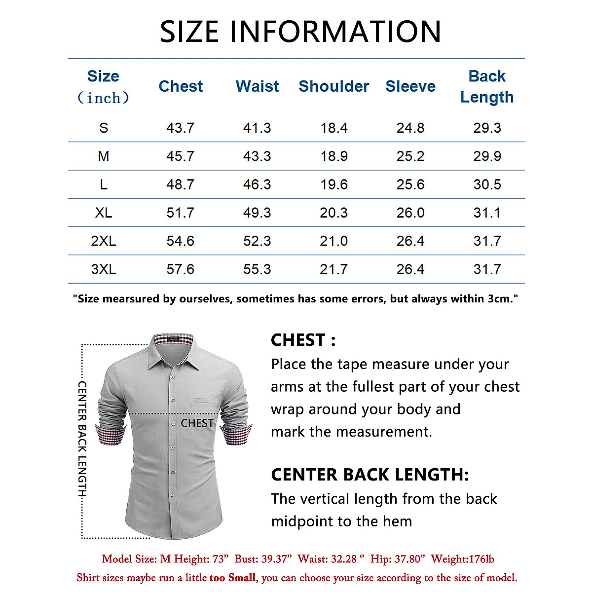 COOFANDY Men's Casual Oxford Shirts Long Sleeve Linen Button Down Shirt Business Dress Shirt Light Grey