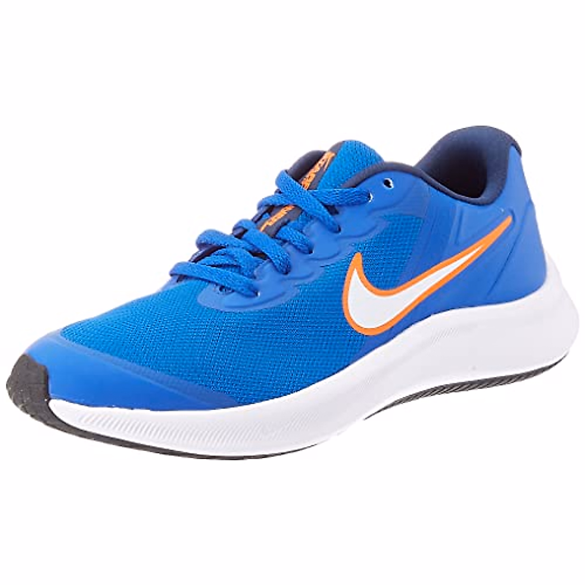 Nike Star Runner 3 Sneaker - Kids', Game Royal-white-midnight Navy, 3.5 Big Kid