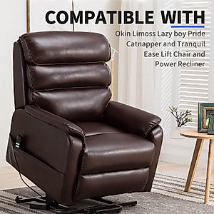 Tecreddy Recliner Extension Cord 6 Feet Replacement Power Supply Cable for Okin Limoss Lazy boy Pride Catnapper Lift Chair Power Recliner