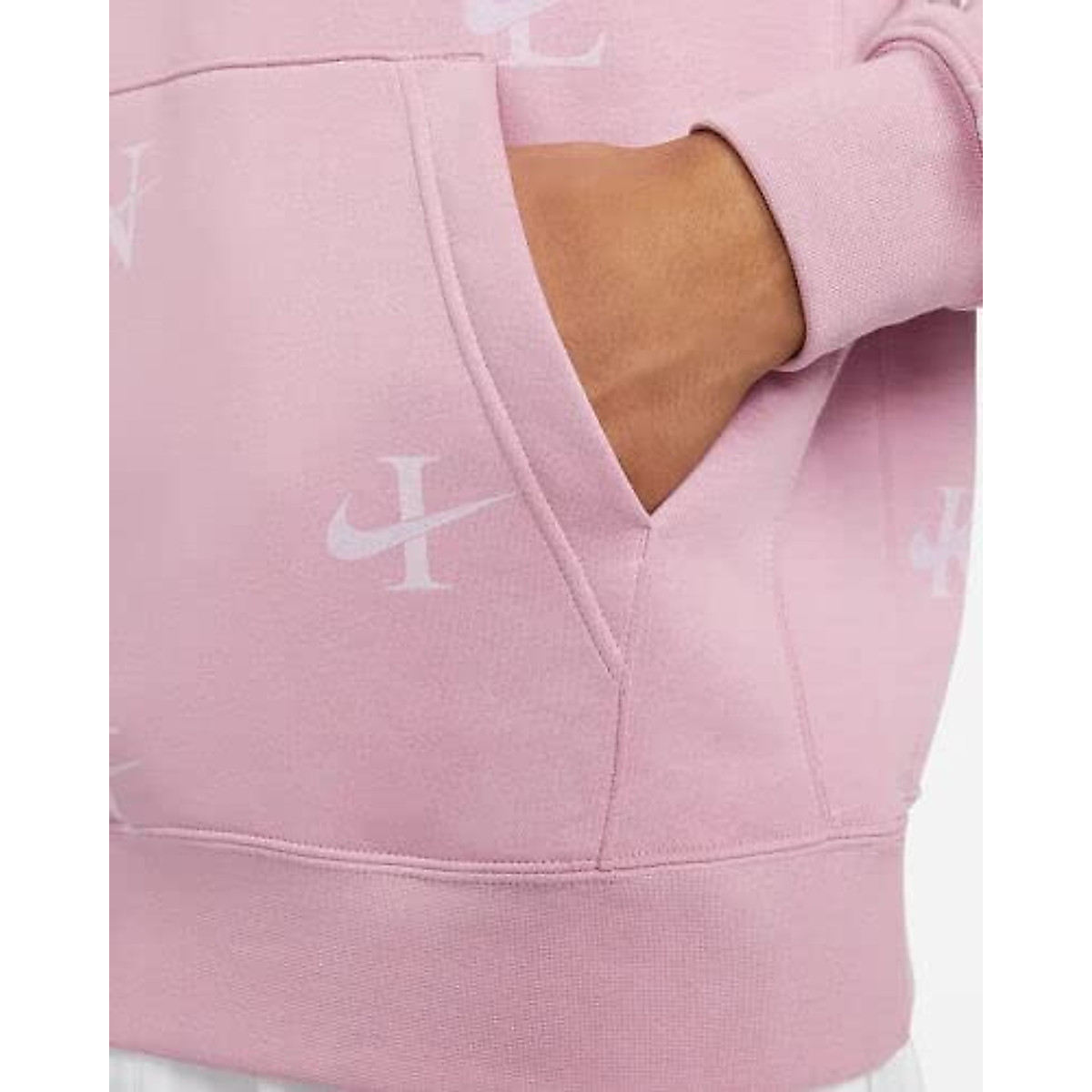 Nike Sportswear Club Pullover Hoodie (as1, alpha, xx_l, regular, regular, Orchid, XX- Large)