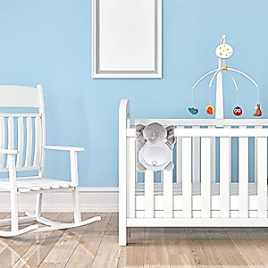 SECFOU Tummy Time Mat Mirror Seats Crib Ster Rear Facing Baby Toys Grey Car Mirrors Infant Bed Elephant Accessories Shatterproof For Safety Observation Rearview Toddler Car Seat