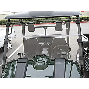 Chikia 6PCS Front Windshield Mount Clamps Straps Kit Compatible For Hisun UTV 400 500 700 800 strike550 Massimo msu 500 700 Axis 500 700 Coleman 500 700 Cub Cadet 500 700 Bennche 500 700