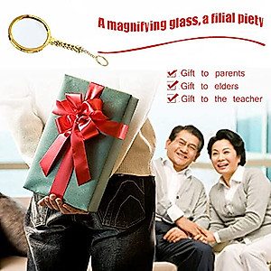 Magnifying Glass,Portable Handheld Magnifie Lens for Seniors Reading and Kids Nature Exploration (1)