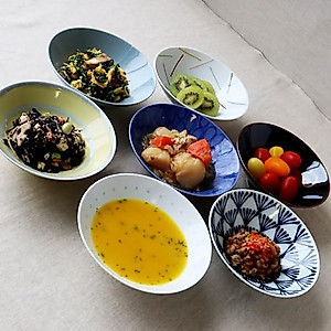 Hakusan Pottery S-20 Flat Tea Wan, White, Approx. φ5.9 x 2.1 inches (15 x 5.3 cm), Masahiro Mori Design, Hasami Ware Made in Japan