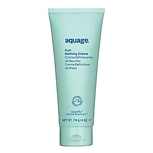 Curl Defining Creme For Curly Hair - Contains Emollient Technology and AlgaePlex Marine Botanicals, Moisturizes Strands to Create Soft, Silky, Diffused Curls Without Frizz, Medium Hold, 4 oz