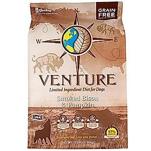 Earthborn Holistic Venture Limited Ingredient Diet Smoked Bison and Pumpkin Dry Dog Food