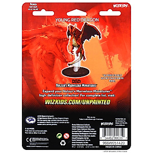 D&D Nolzurs Marvelous Upainted Miniatures: Wave 11: Young Red Dragon