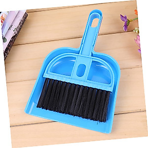 Healeved 6 Sets Mini Cleaner Cleaning Supplies Kit Desktop Broom Mini Brush Dust Pan Dust Remover Tool Keyboard Brush Kit Desktop Cleaning Supplies Computer Keyboards Mini Broom