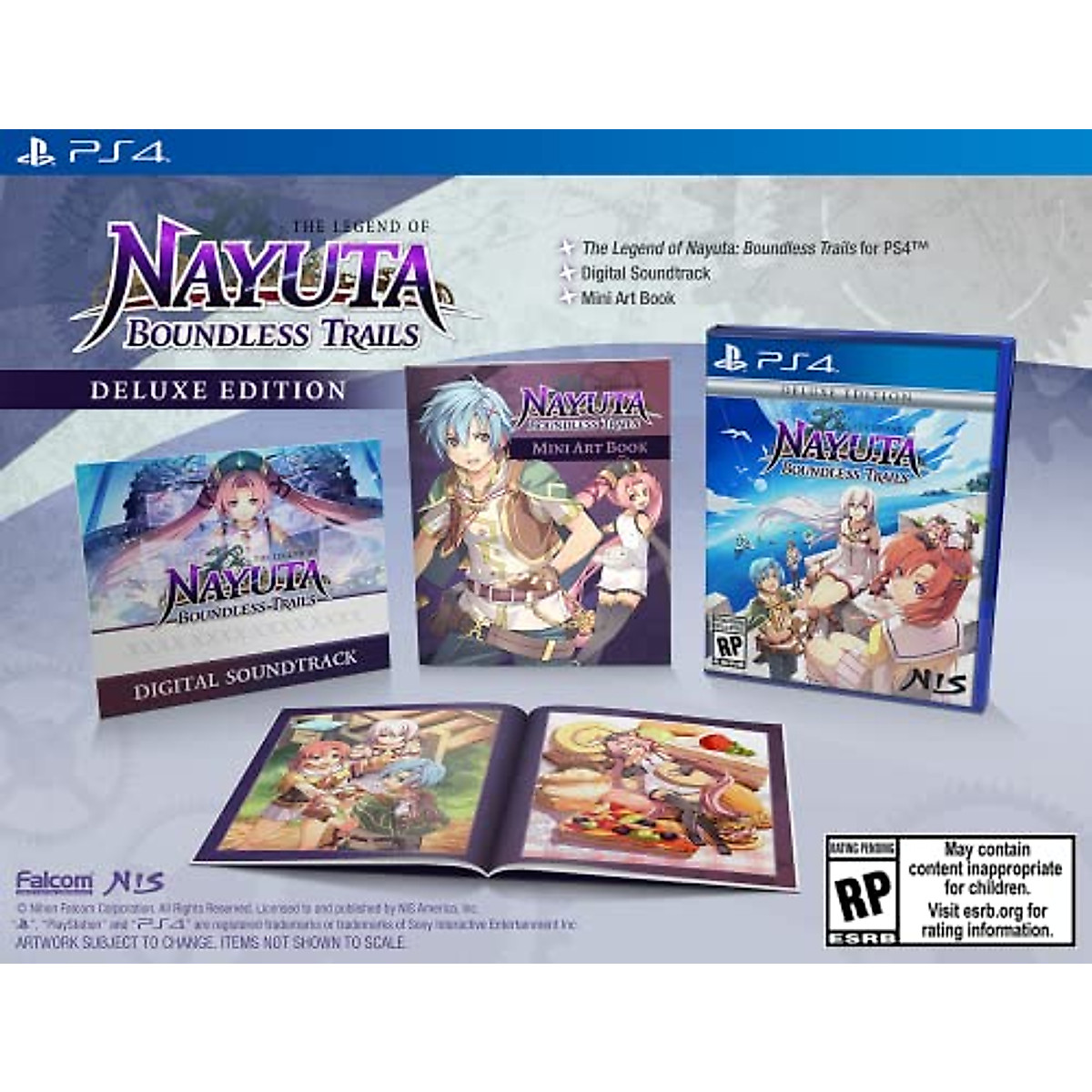 The Legend of Nayuta: Boundless Trails - PlayStation 4