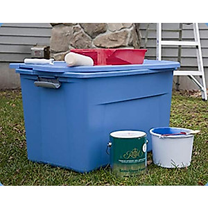 STERILITE 19453V04 Tote, 35 Gallon, Gray