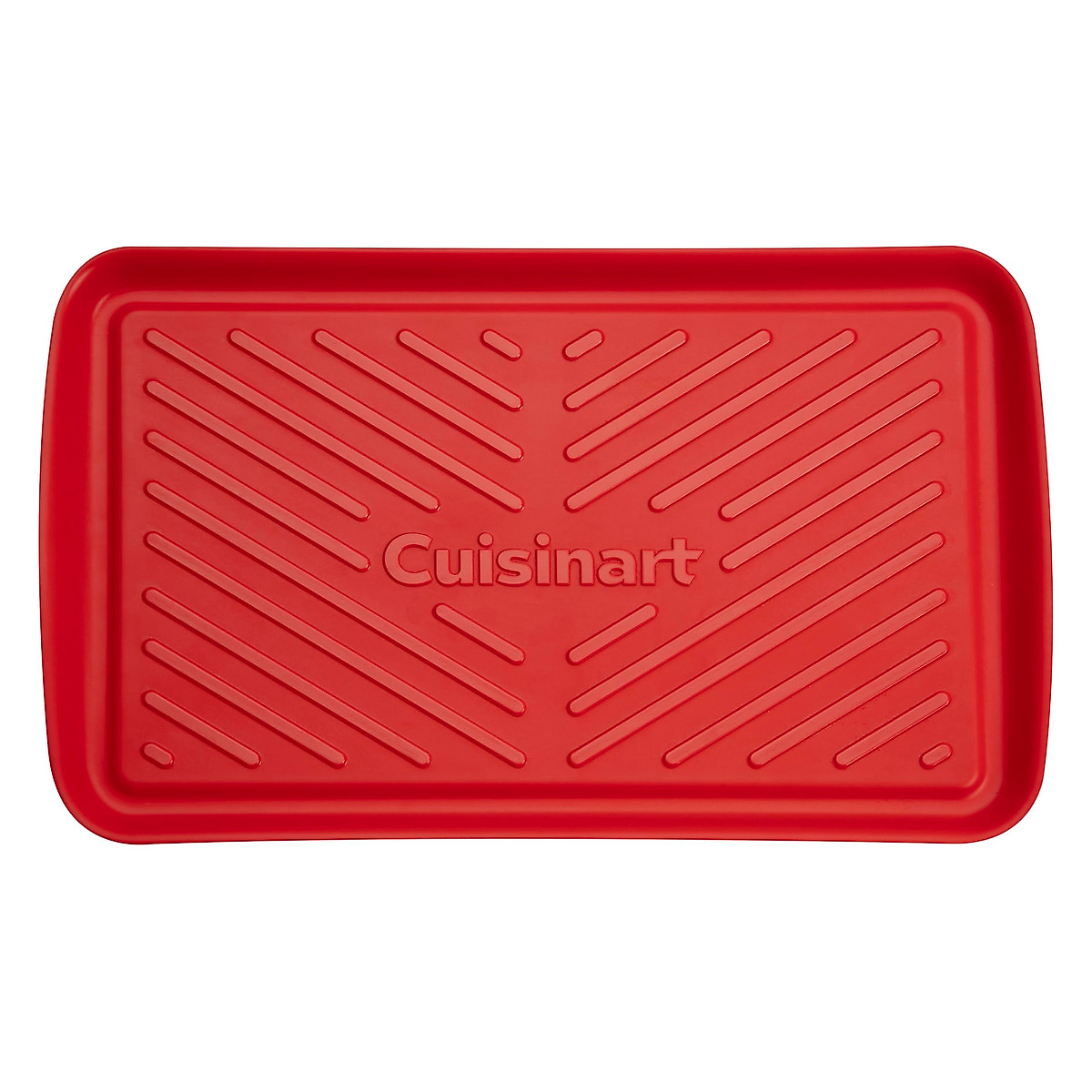 Cuisinart CPK-200 Grilling Prep and Serve Trays, Black and Red Large 17 x 10. 5
