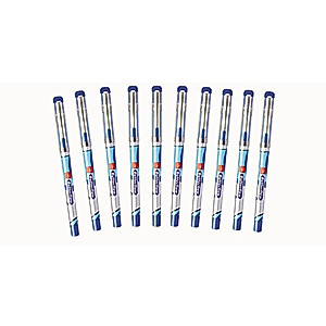 Cello Butterflow Ball Pen Set - Pack of 10 (Blue)