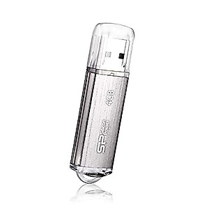Silicon Power Ultima II-I Series USB 2.0 4 GB Flash Drive - SP004GBUF2M01V1S (Silver)
