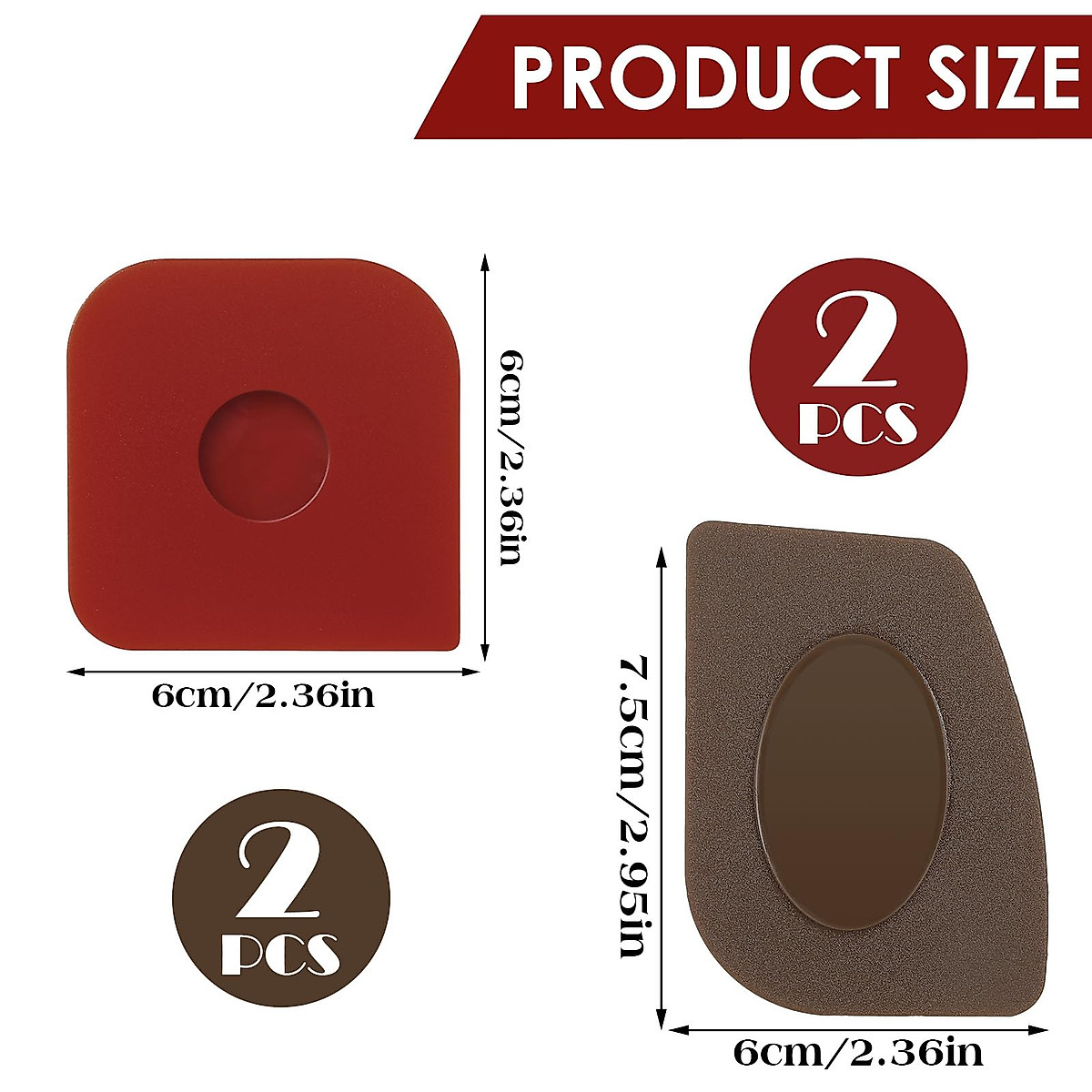 4 Pcs Pan Scraper Tool, Plastic Scraper Tool, Kitchen Pot Food Scraper Non-Scratch Scraper, Multifunctional Scraper Tool for Kitchen for Cleaning Grease Burnt Food