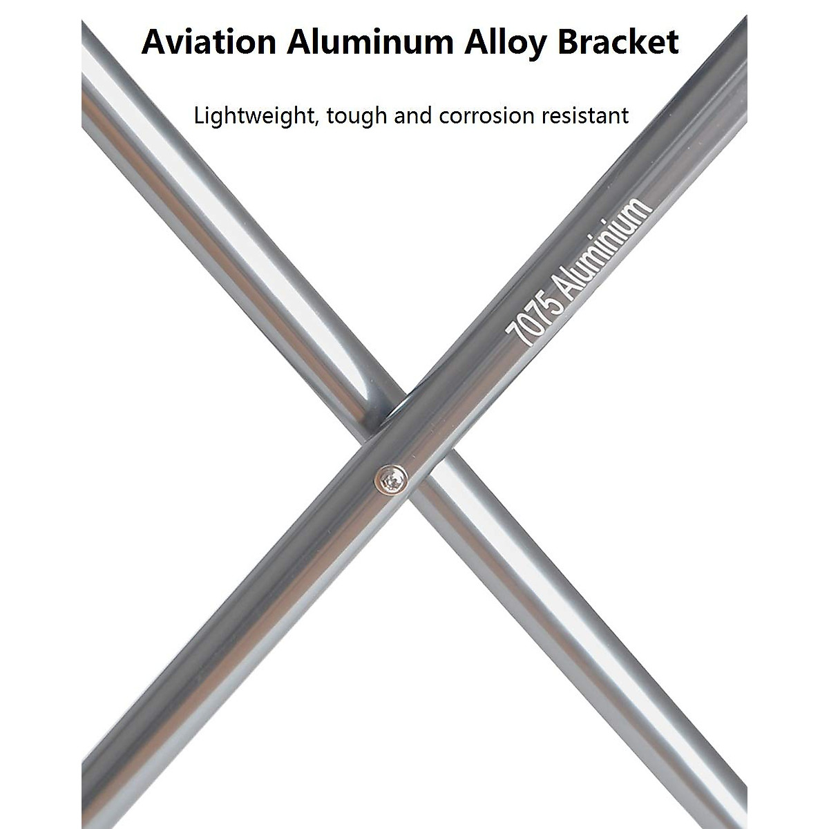 LFSEMINI Camping Stool, 16in Tall Large Size Folding Stool with Carry Bag, Aluminum Alloy Bracket, 1.5lbs Lightweight, Load Capacity to 300lbs, for Travel, Hiking, BBQ, Fishing, Beach(Grey)