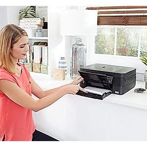 Brother Wireless All-in-One Inkjet Printer, MFC-J491DW, Multi-Function Color Printer, Duplex Printing, Mobile Printing,Amazon Dash Replenishment Enabled (Renewed)