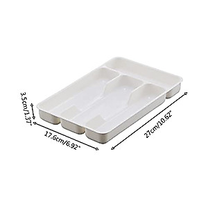 Ruzida Kitchen Tools Drawer Organizer Tray Spoon Forks Cutlery Separation Finishing Rack Storage Box