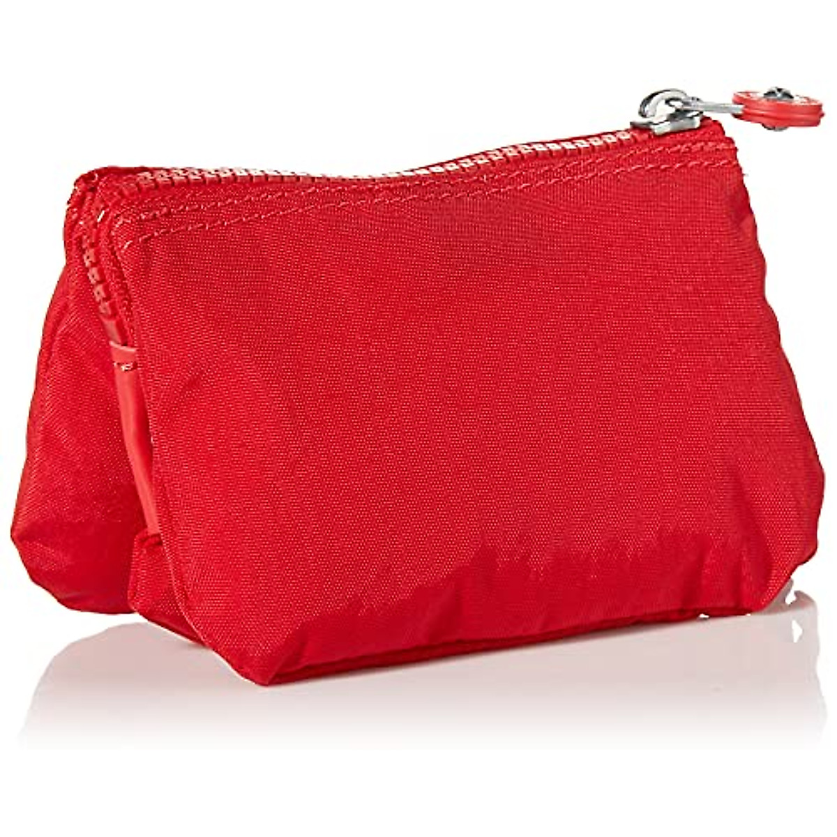 Kipling Women’s Creativity Small Pouch, Versatile Cosmetics Kit, Lightweight Nylon Travel Organizer, Red Rouge