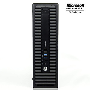 HP ProDesk Gaming 600 G1 SFF Desktop Computer - Quad Core i7 3.4Ghz 16GB DDR3 RAM, 1TB SSD, NVIDIA GT 730 4GB, USB 3.0, HDMI, VGA, Keyboard, Mouse, Wireless WiFi, Windows 10 Pro (Renewed)
