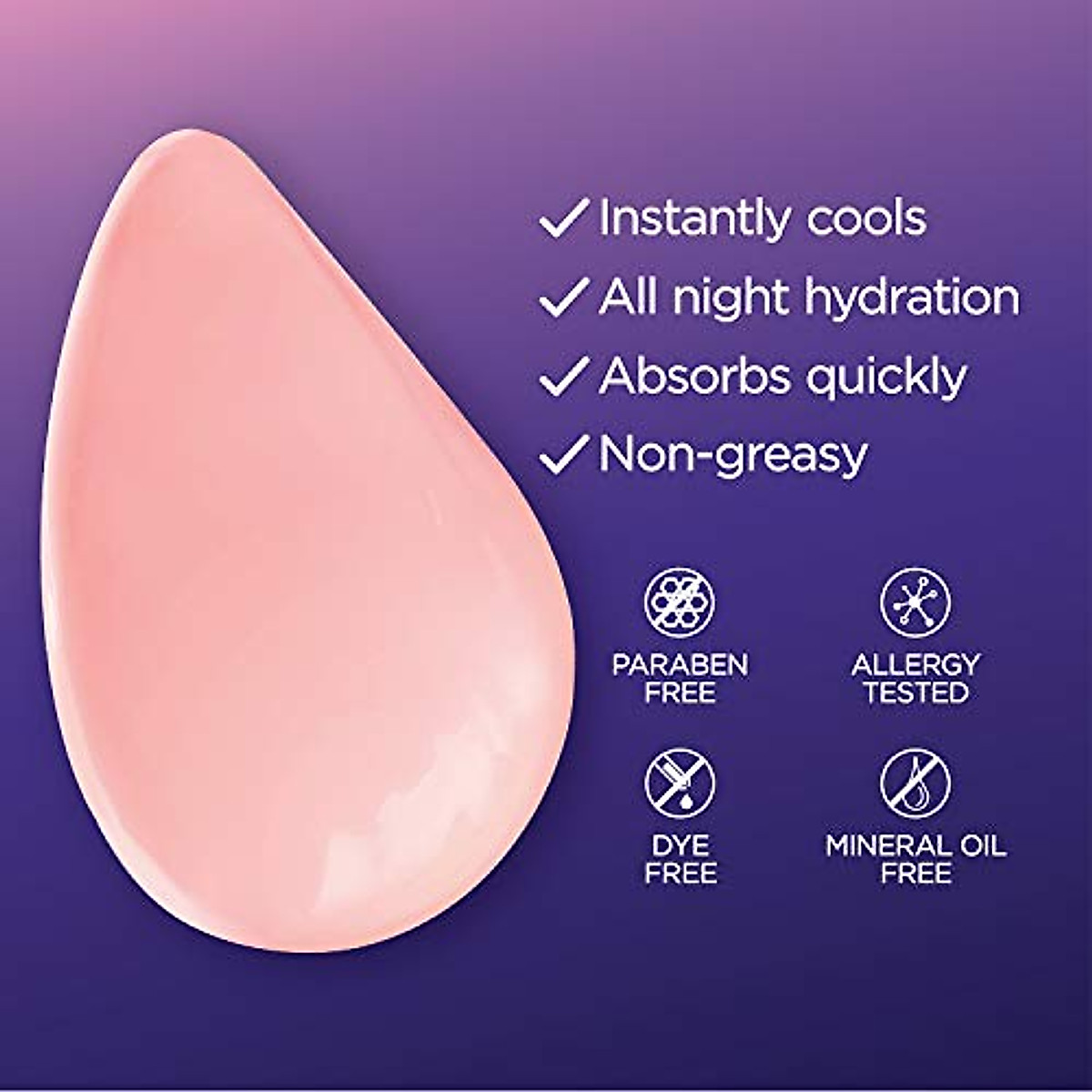 L'Oreal Paris Age Perfect Rosy Tone Anti-Aging Cooling Night Moisturizer, Reactivate Rosy Radiance and Firm Skin, 1.7 oz