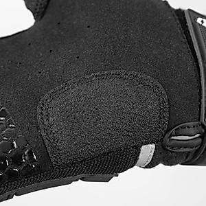 Seibertron S.P.B.G 2.0 Baseball/Softball Batting Super Grip and Protective Gloves Adult Black M