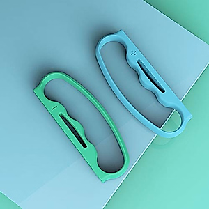 Boxing Grip for Nintendo Switch, Accessories for Switch Fitness Games - 2 Packs (Animal Crossing Blue and Green)