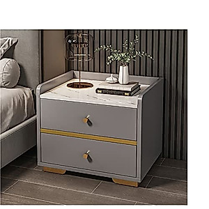 HIGOH Bedside Table Bedside Table Simple Simple Large Bedroom Bedside Cabinet Mini Small Storage Cabinet Desk with Storage Furniture
