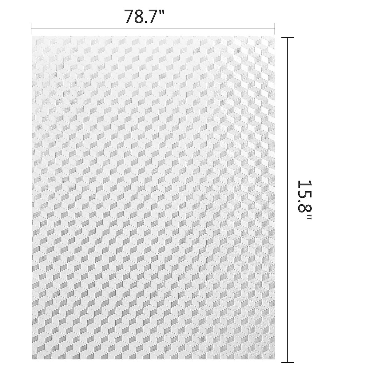 Melwod 15.8" x 78.7" Kitchen Stainless Steel Contact Paper Self Adhesive Peel and Stick Wallpaper Aluminum Foil Textured Paper Stickers for Backsplash Dishwashers Refrigerator Cabinets Shelf