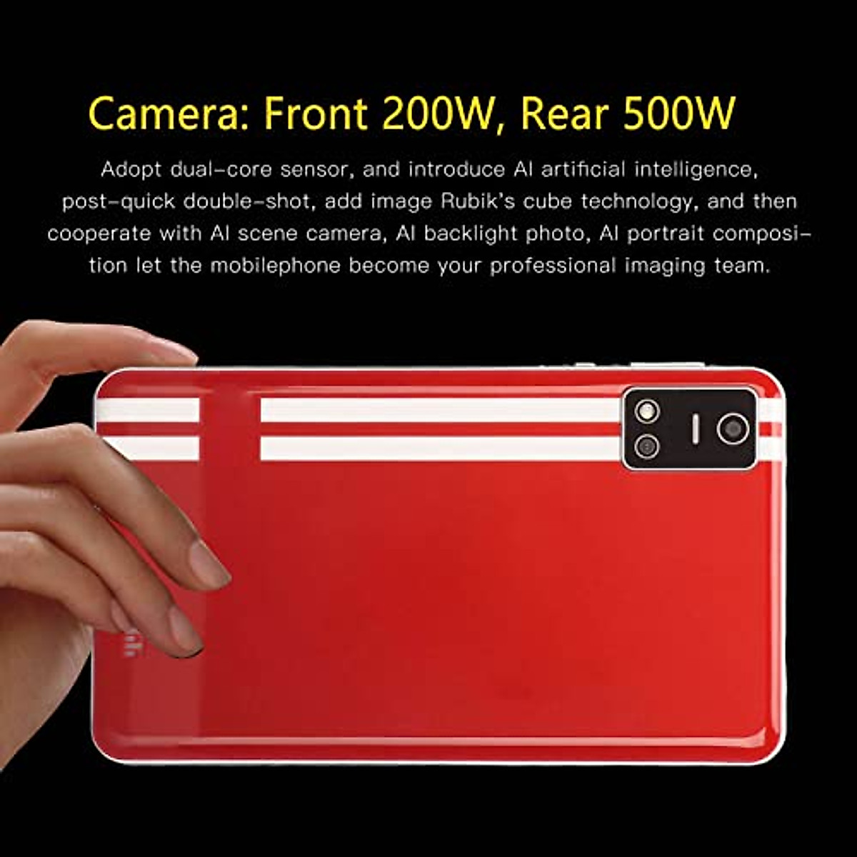 Tablet 32GB, 2GB RAM 32GB ROM 5GWifi Dual Band 7 Inch Tablet Support Multi Languauge for Amusement (US Plug)