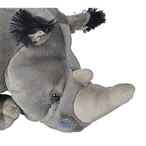 Wild Republic White Rhino Plush, Stuffed Animal, Plush Toy, Gifts for Kids, Cuddlekins 12