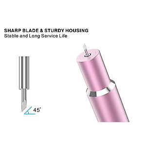 Bonded-Fabric Blade, Explore Fabric Blade, Artarron Fabric Bonded Blade and Housing for Cricut Maker 3/Maker/Explore 3/Explore Air 2/Air/One, Bonded Fabric Blade for Cricut Cutting Bonded Fabrics-Polyester, Silk, Cotton, Denim, Felt, Linen and More