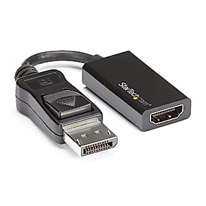 StarTech.com DisplayPort to HDMI Adapter with USB Audio - DP to HDMI Converter Adapter - 1920x1080 (DP2HDMIUSBA)