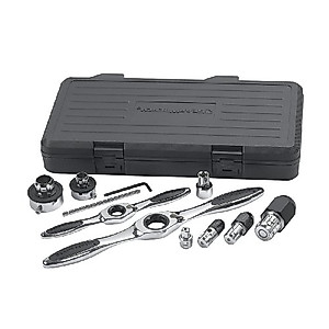 GEARWRENCH 11 Pc. Ratcheting Tap and Die Drive Tool Set - 82807