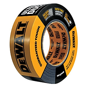 DEWALT Ultra-Tough Black Duct Tape, Single Roll, 1.88 in x 30 yd