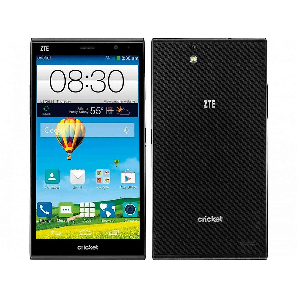 ZTE Grand X MAX+ PLUS z987 Android SmartPhone Phablet (UNLOCKED) - Black