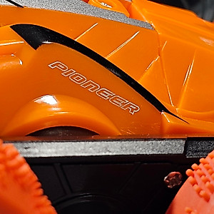 Double Sided 4WD 2.4 Ghz Remote Control RC Stunt Car Orange