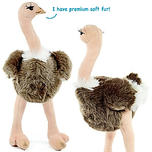 TigerHart Ola The Ostrich - 12 Inch Stuffed Animal Plush