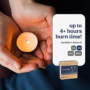 GOODLIGHT 5 Hour Tea Lights 48pk, 48 CT