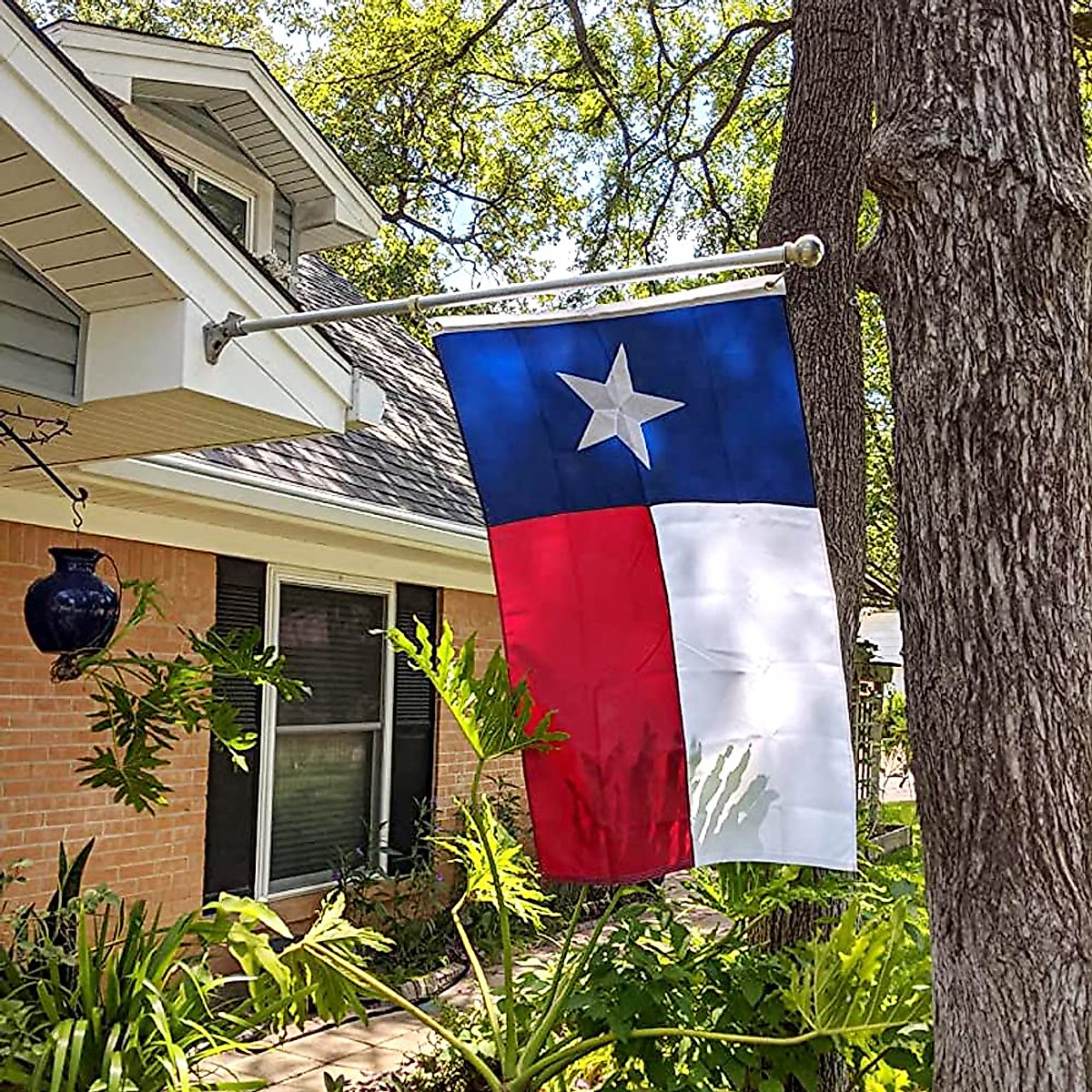 Texas Flag Outdoor - Heavy Duty Nylon Texas State Flags with ...